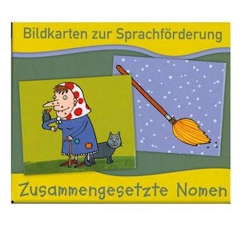 Bildkarten Sprachförderung | Zusammengesetzte Nomen üben