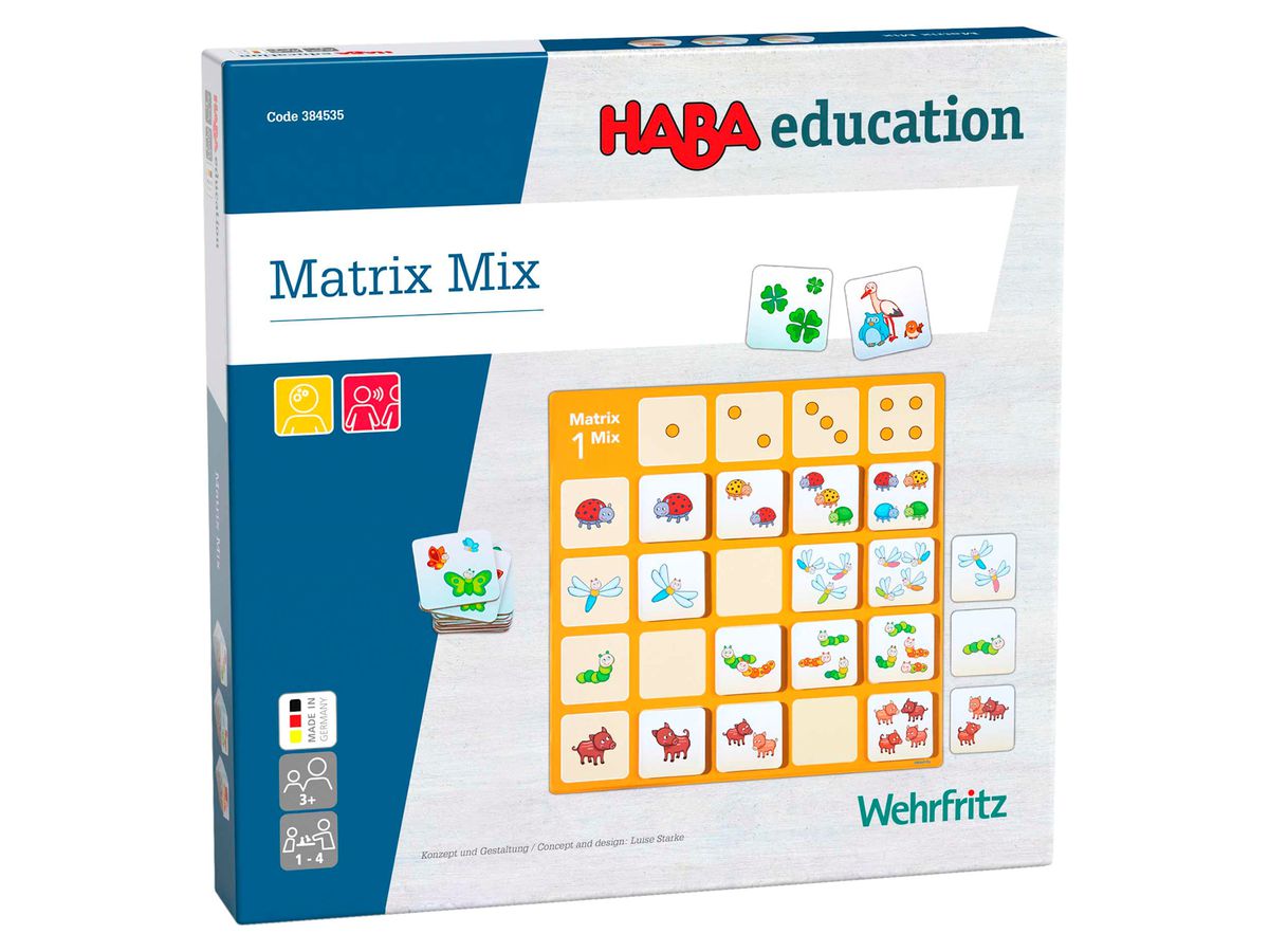 HABA – Matrix Mix | Räumliche Orientierung spielerisch fördern